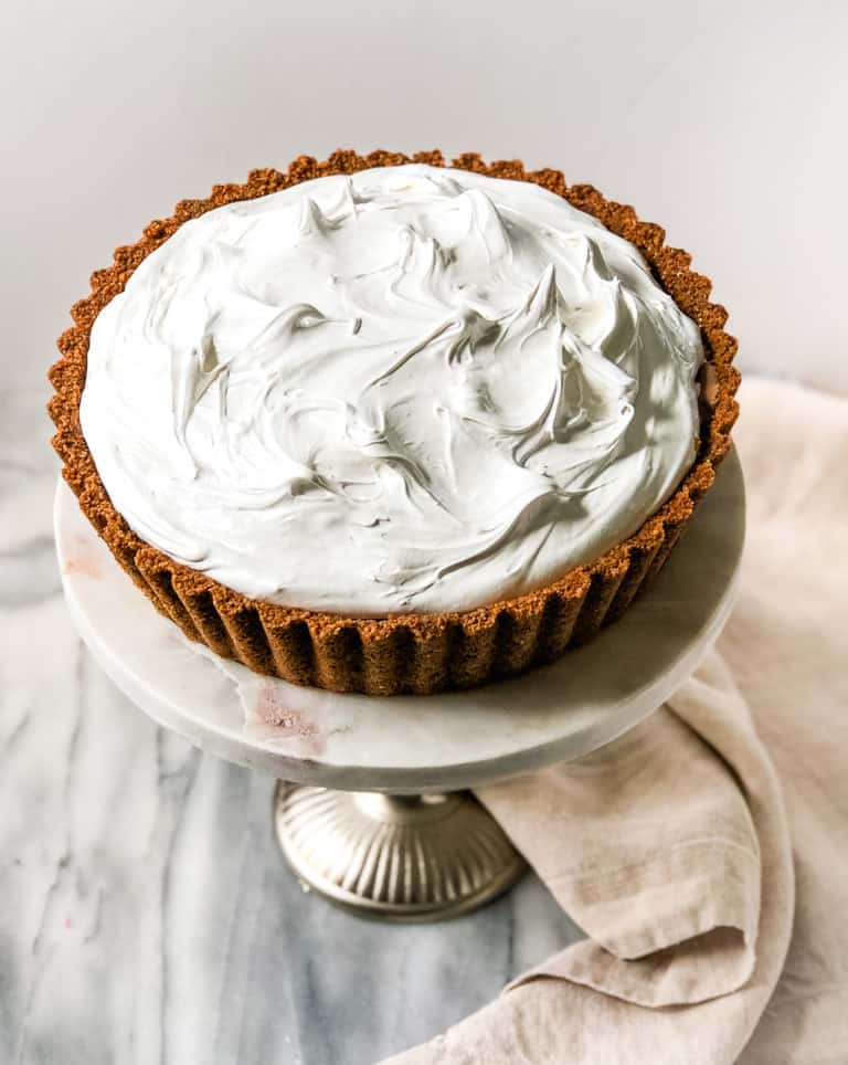 Neopolitan Baked Alaska Pie - Everyday Pie