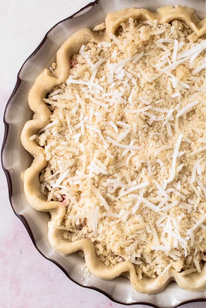 Raspberry Coconut Macaroon Pie - Everyday Pie