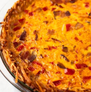 Bacon, Pepper and Egg Breakfast Pie - Everyday Pie