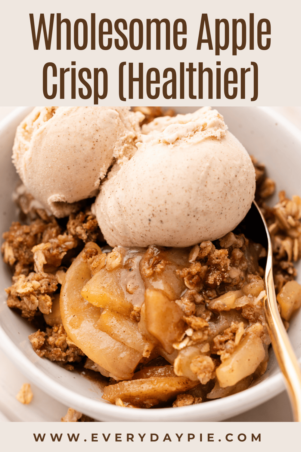 Wholesome Apple Crisp (Made with Maple Syrup) - Everday Pie