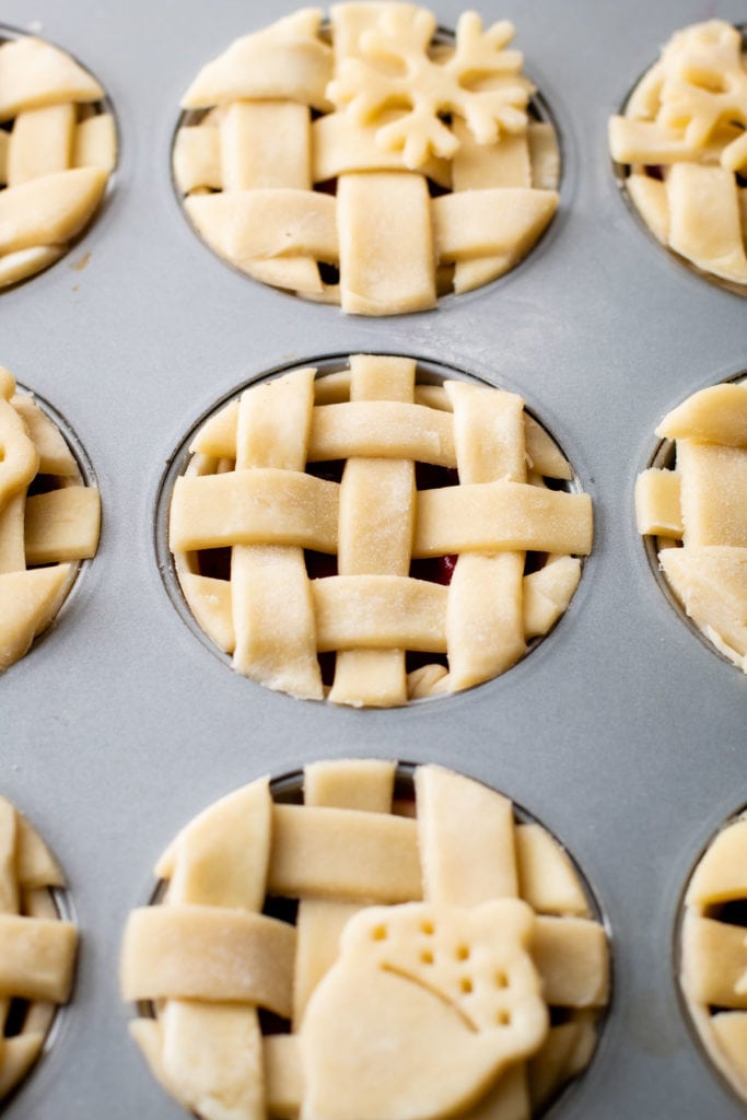 Cranberry Pear Pie Minis - Everyday Pie