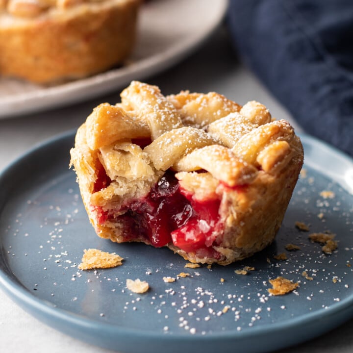 Cranberry Pear Pie Minis - Everyday Pie