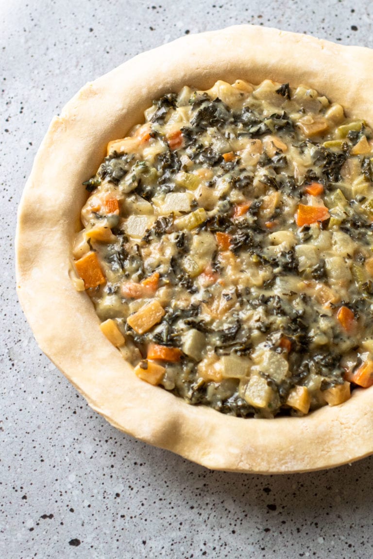 Winter Vegetable Pot Pie - Everyday Pie