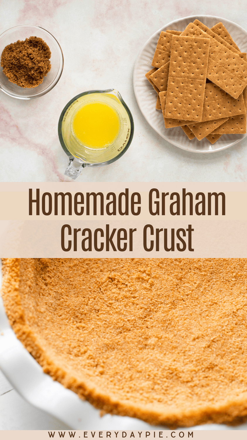Homemade Graham Cracker Crust Recipe - Everyday Pie