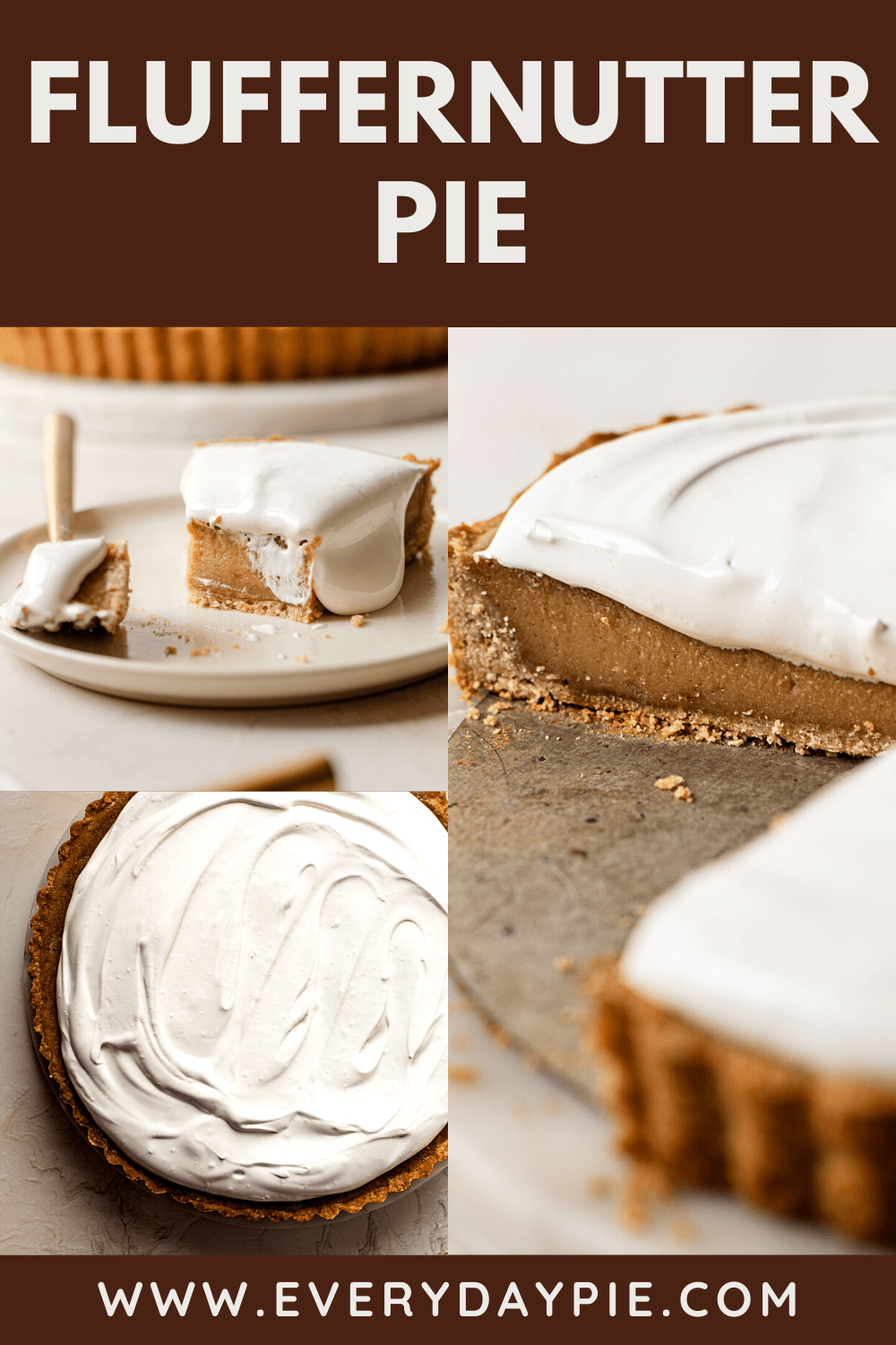 Fluffernutter Pie - Everyday Pie