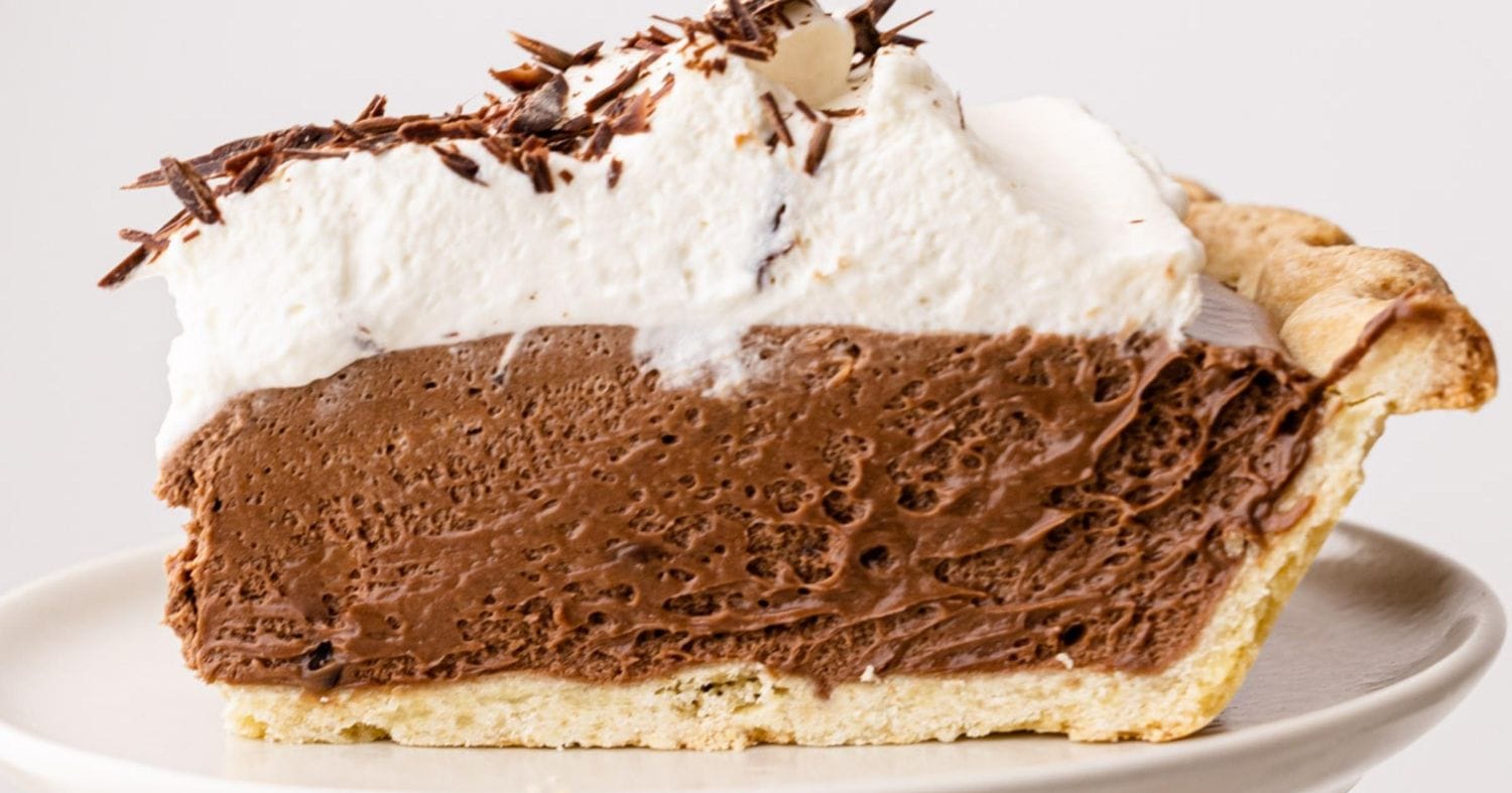 Chocolate French Silk Pie (No Raw Eggs!) - Everyday Pie