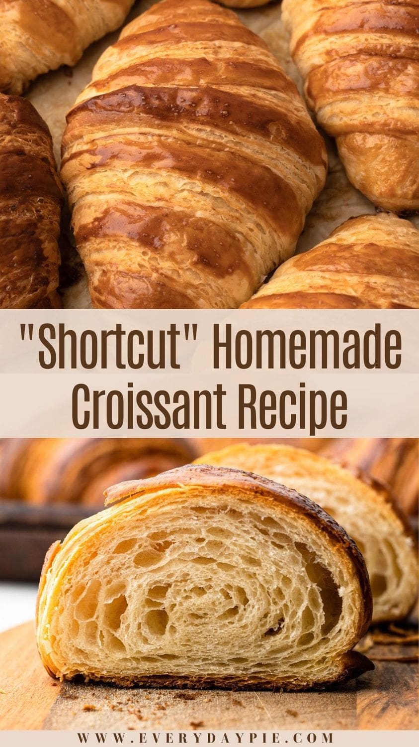 "Shortcut" Easy Croissants - Everyday Pie