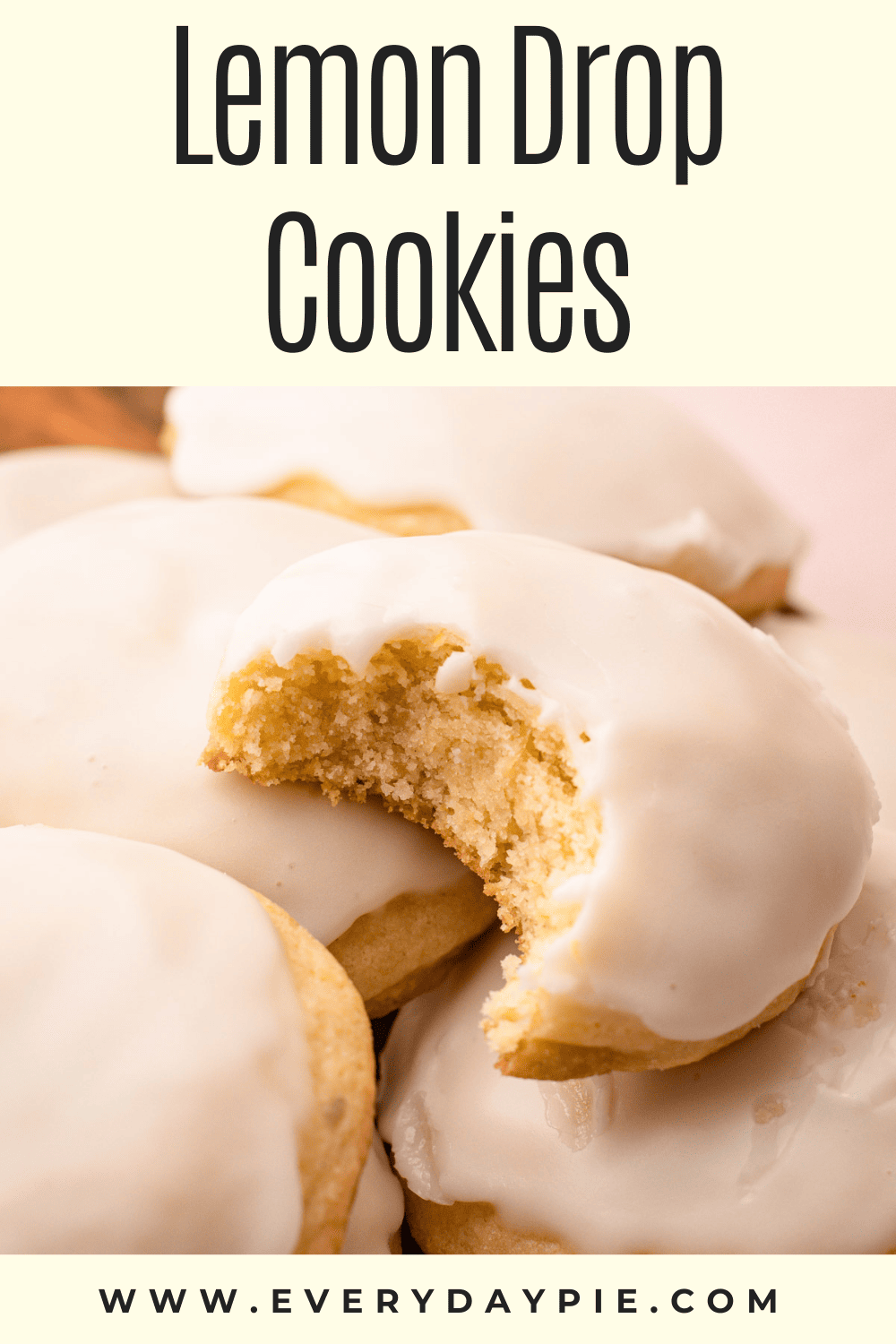 Lemon Drop Cookies - Everyday Pie