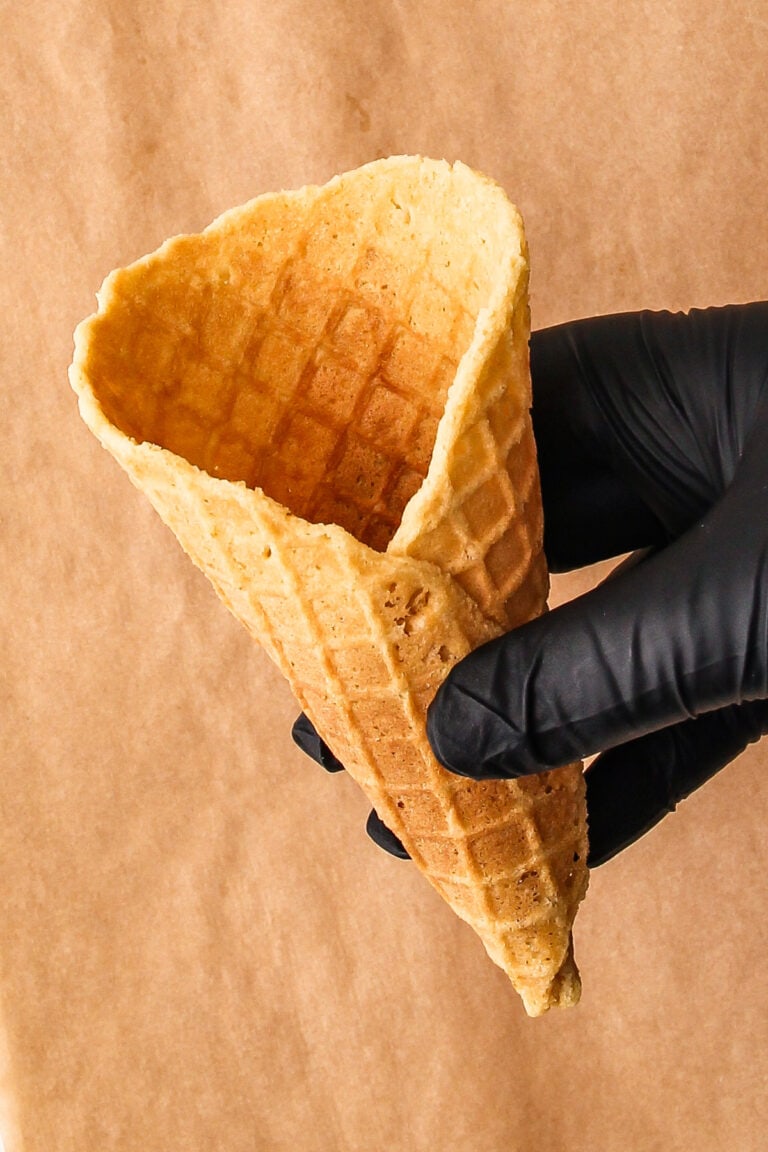 How to Make Waffle Cones - Everyday Pie
