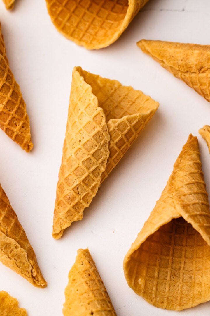 How to Make Waffle Cones - Everyday Pie