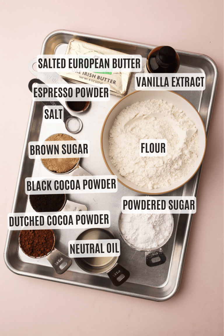 Chocolate Shortbread Cookies - Everyday Pie