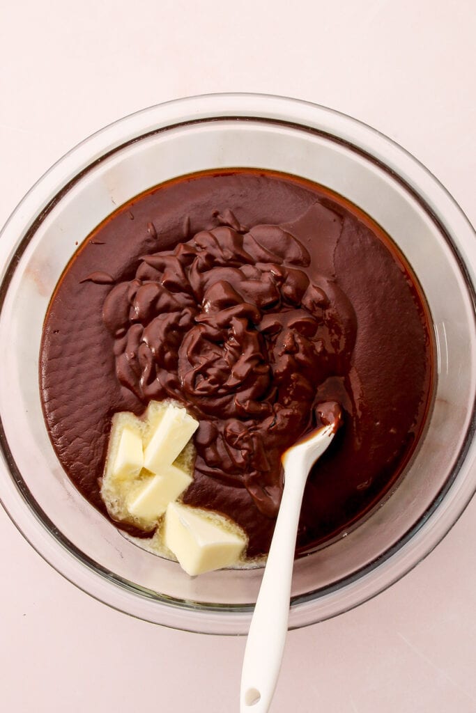 Dark Chocolate Pudding - Everyday Pie