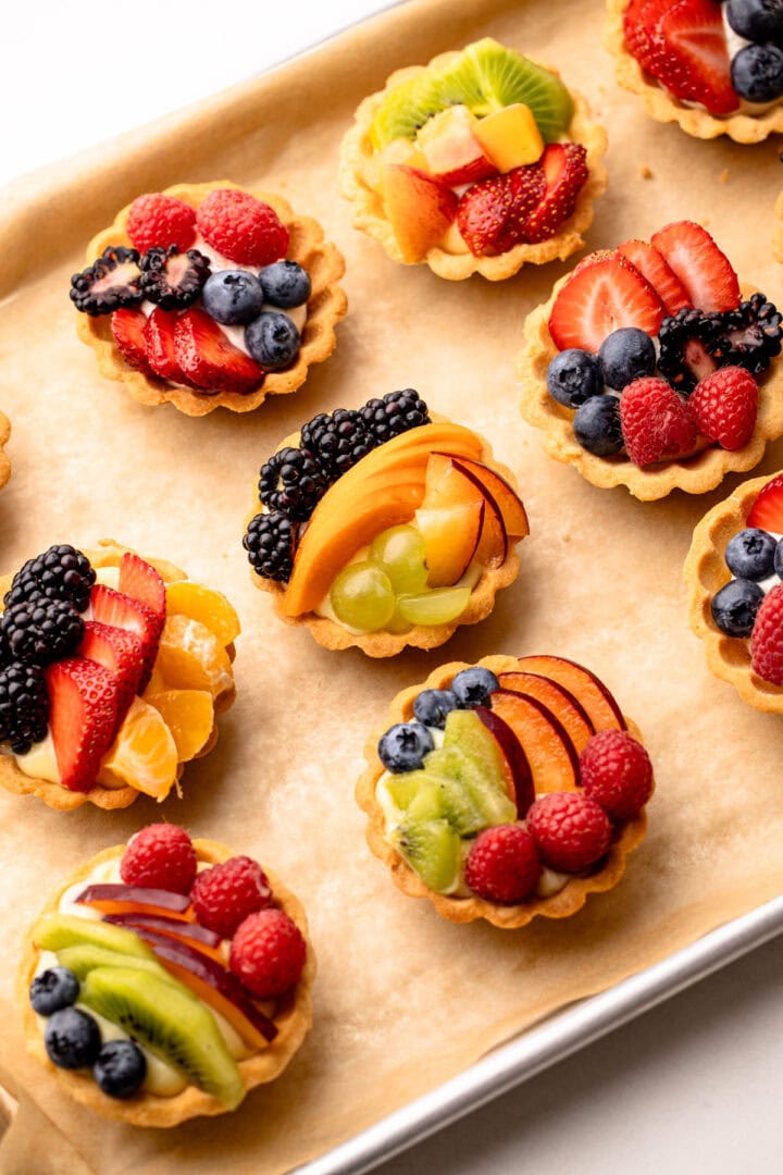 Mini Fruit Tartlets - Everyday Pie