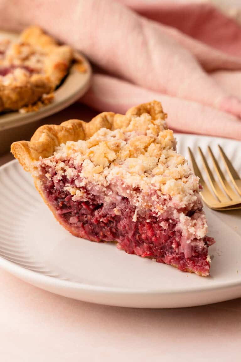 Raspberry Coconut Macaroon Pie - Everyday Pie