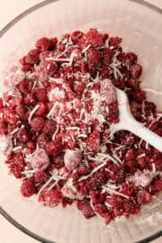 Raspberry Coconut Macaroon Pie - Everyday Pie